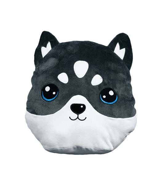 Arctic the Husky Stuffa Squishie - Fluffy Winter-Themed Husky Plush ...