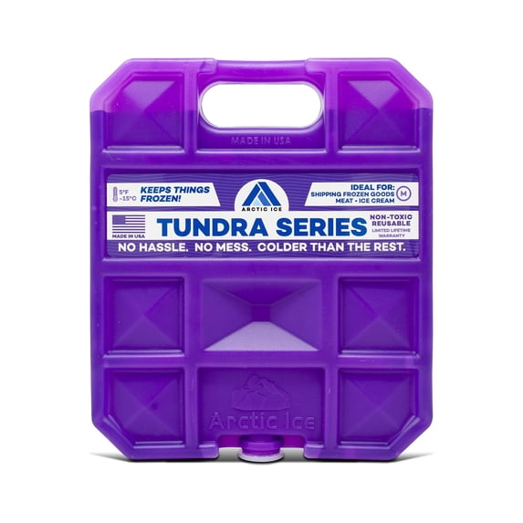 Arctic Ice 1203 Tundra Series Reusable Freezer Ice Pack Medium (1.5 lbs ...