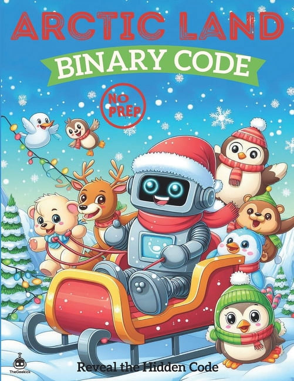 Arctic Land Binary Code: Fun and Educational Binary Code Coloring Game ...