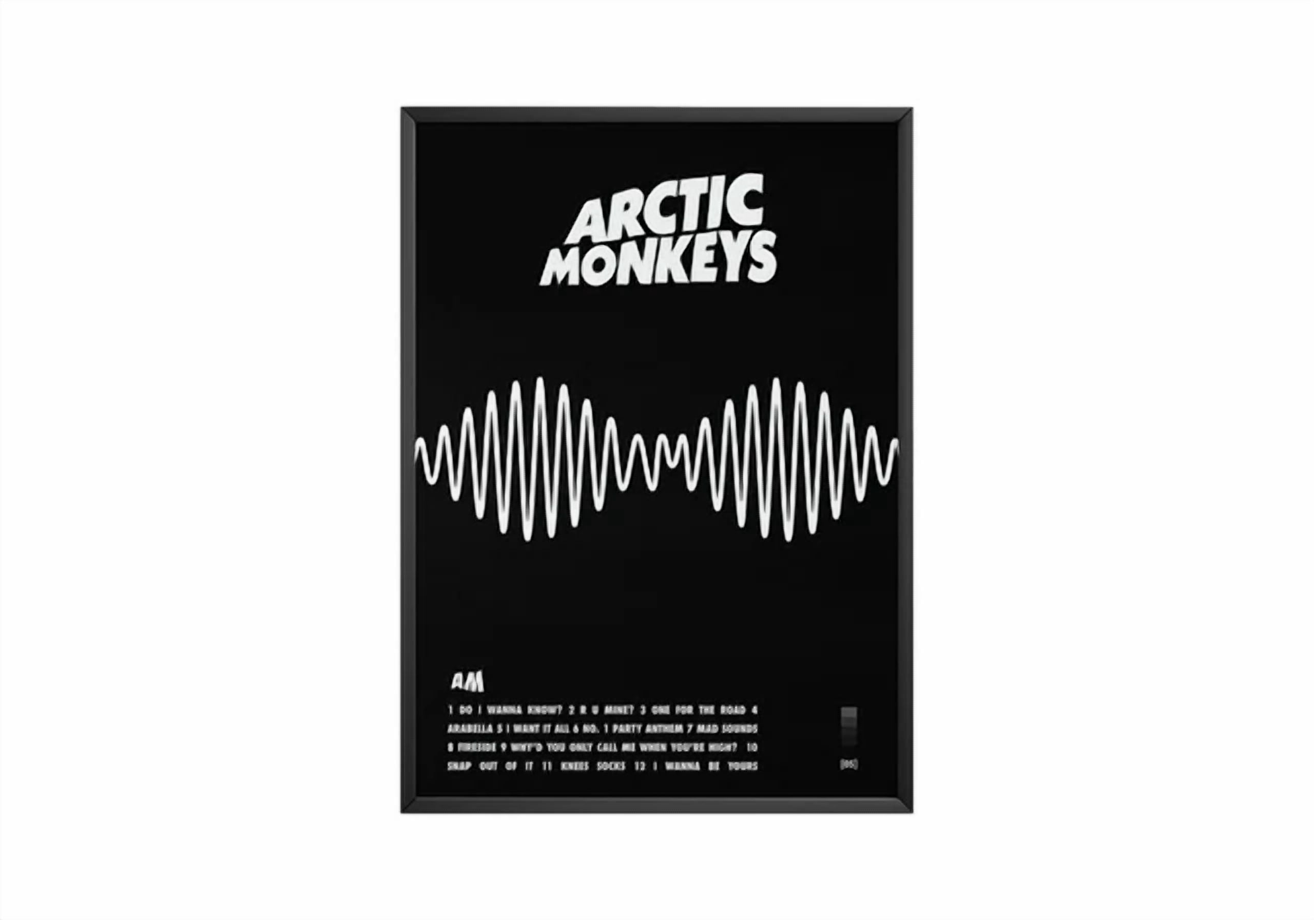 Arctic Monkeys Am Poster Music Room Decor Indie Rock Album Wall Art ...
