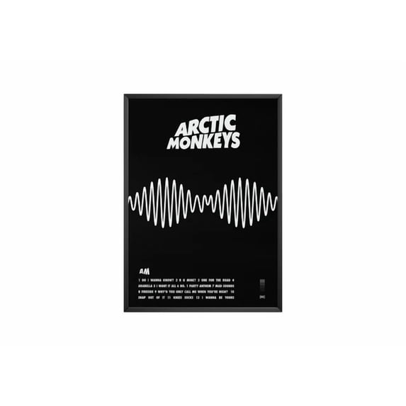 Arctic Monkeys Am Poster Music Room Decor Indie Rock Album Wall Art ...