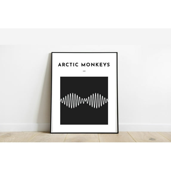 Arctic Monkeys British Indie Rock Band Poster AM Album Style Wall Art ...