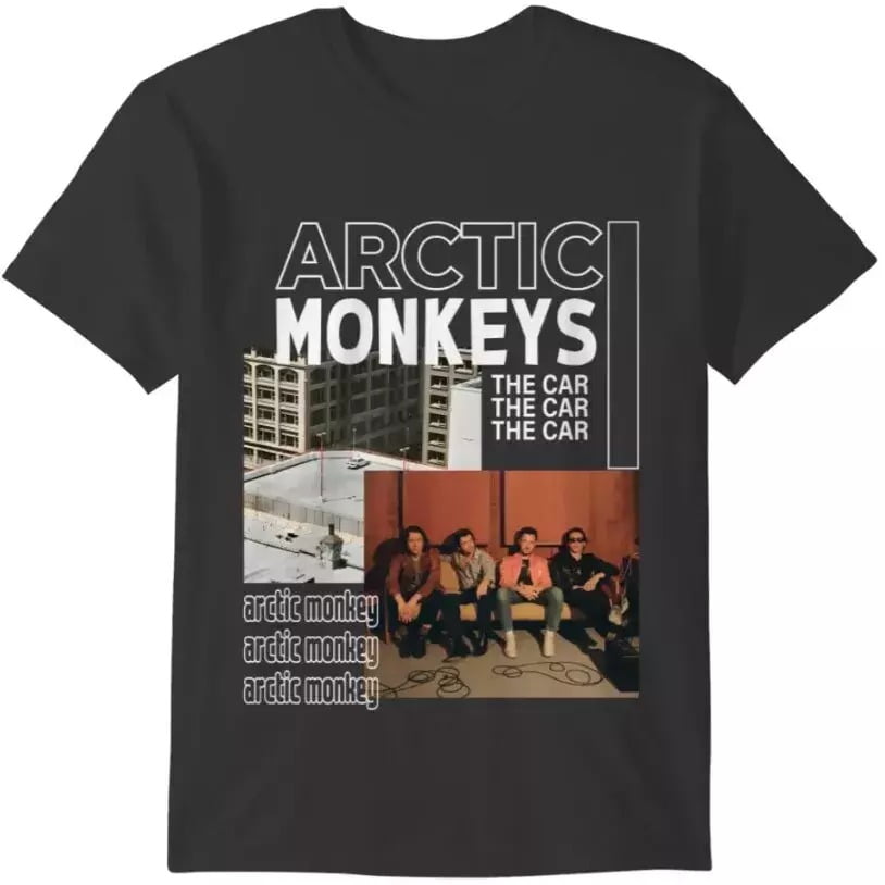 Arctic Monkeys T-Shirt Black Cotton Unisex Short Sleeve All Sizes S-2345XL VN221 Tshirt, 3XL ...