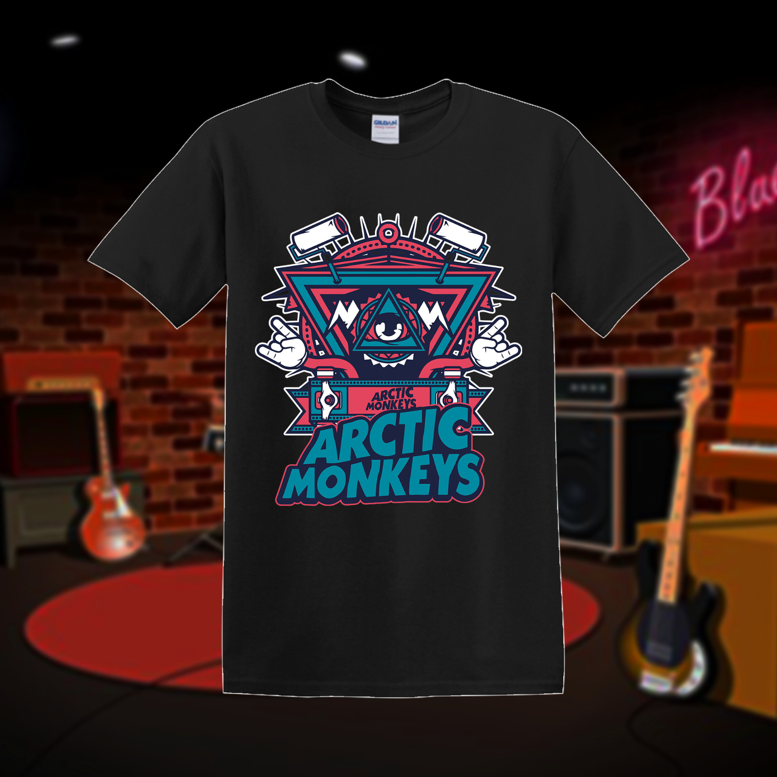 Arctic Monkeys T-Shirt – Classic Indie Rock Band Graphic Shirt ...