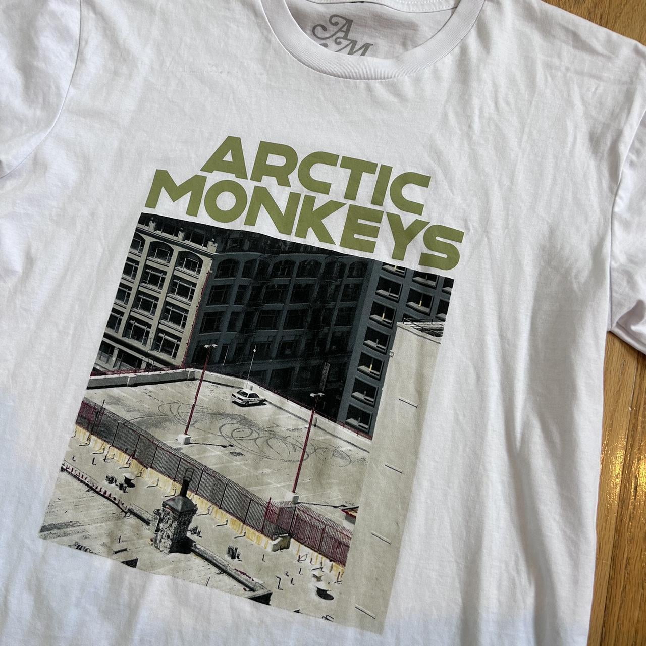 Arctic Monkeys band Rare design White T shirt Retro tee Heavy cotton ...