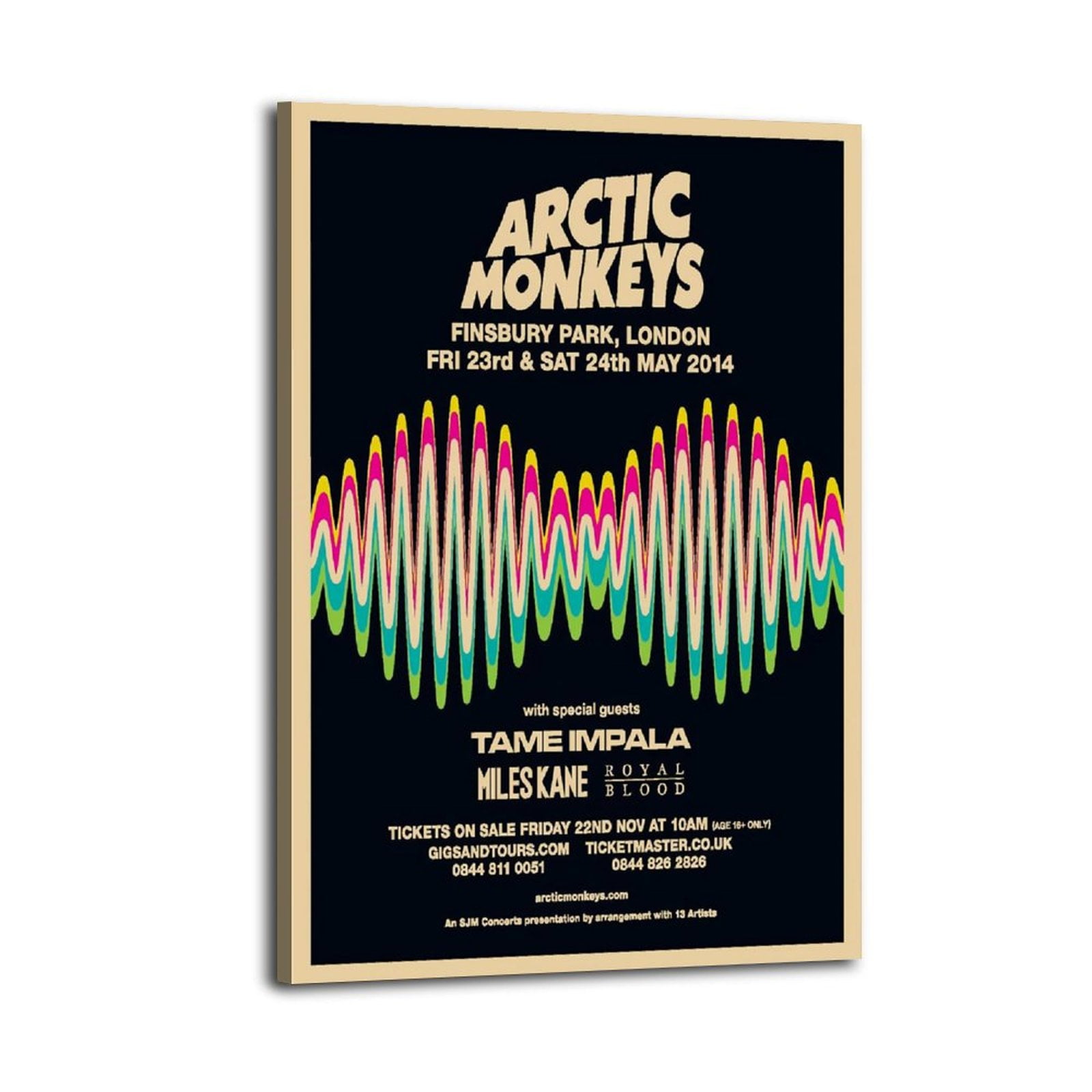 Arctic Poster Monkeys Am Vintage Music Canvas Art Wall Decor Posters ...