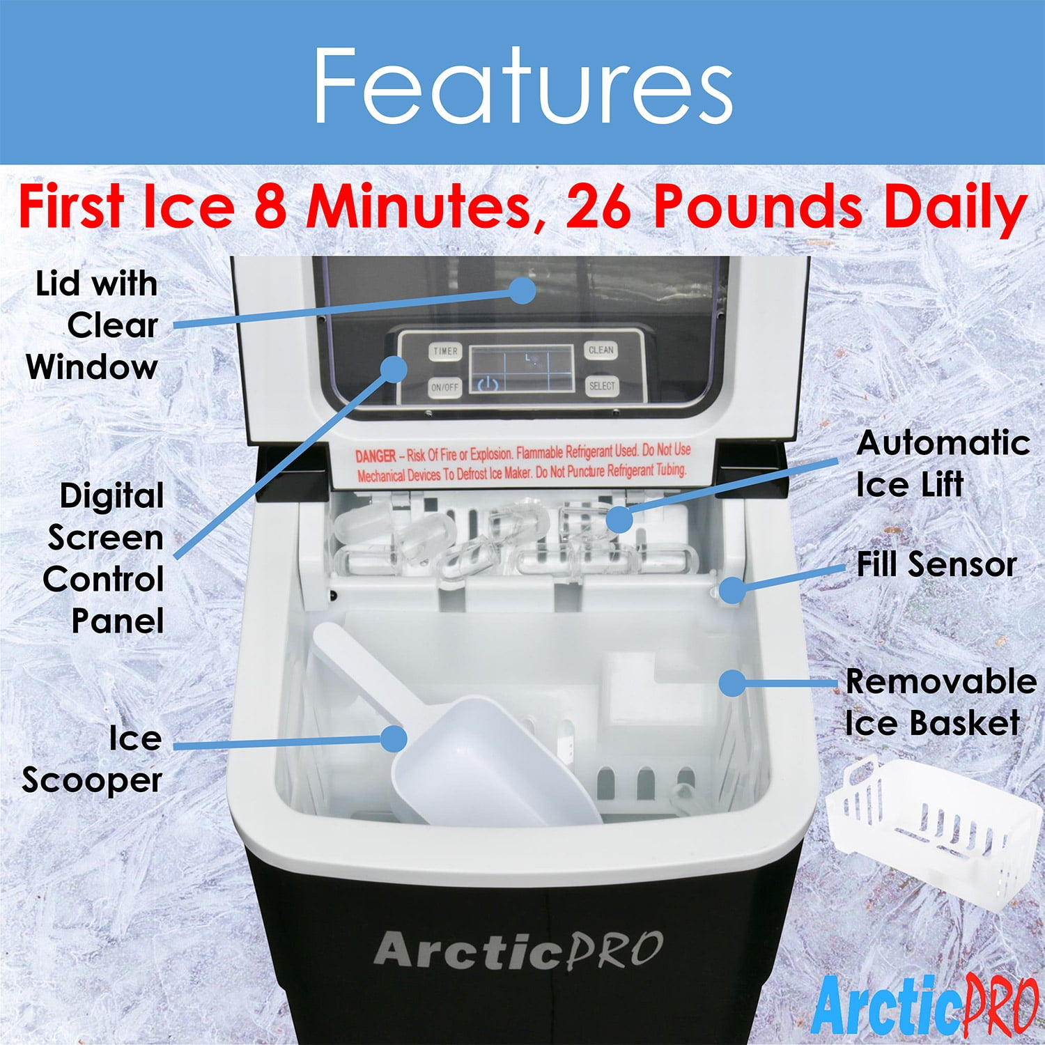 Arctic Pro Ice Maker