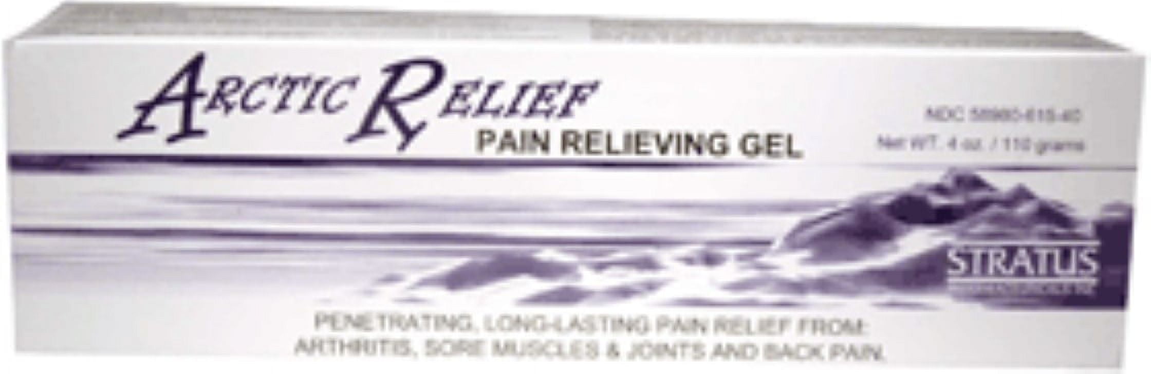 Arctic Relief Cooling Pain Therapy Topical Medicine, Natural Menthol ...