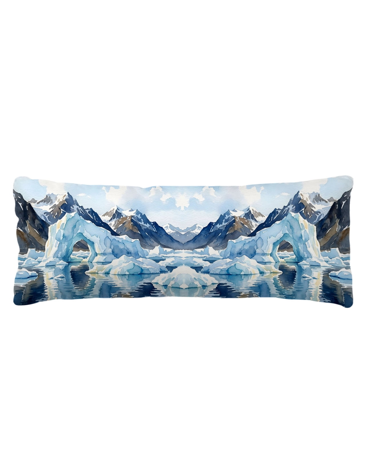 Arctic Sea Body Pillow Cover 20 x 54 Inch Decorative Pillow Cover ...