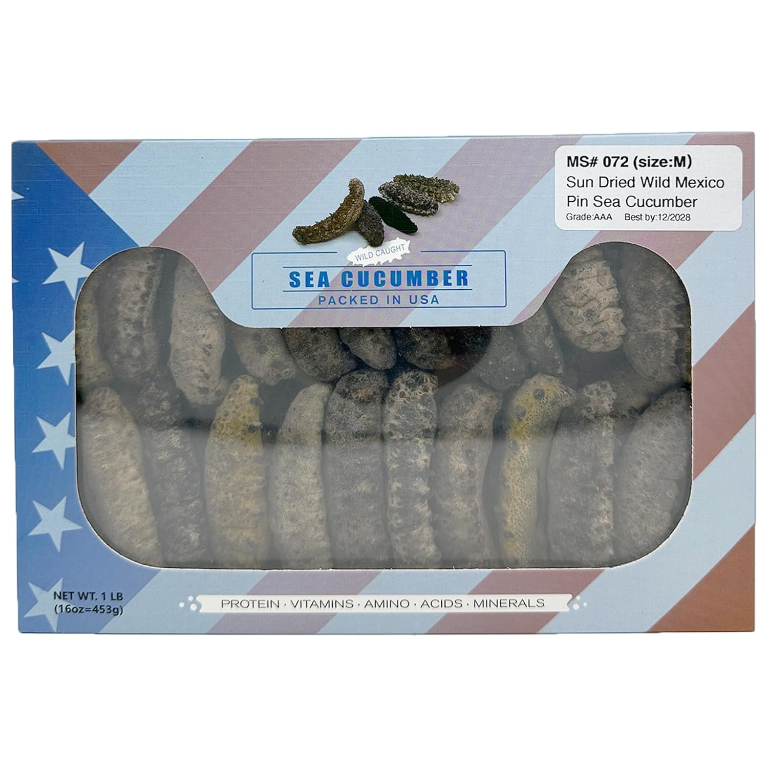 Arctic Sea Cucumber (Small-Box-16 Ounces) - Walmart.com