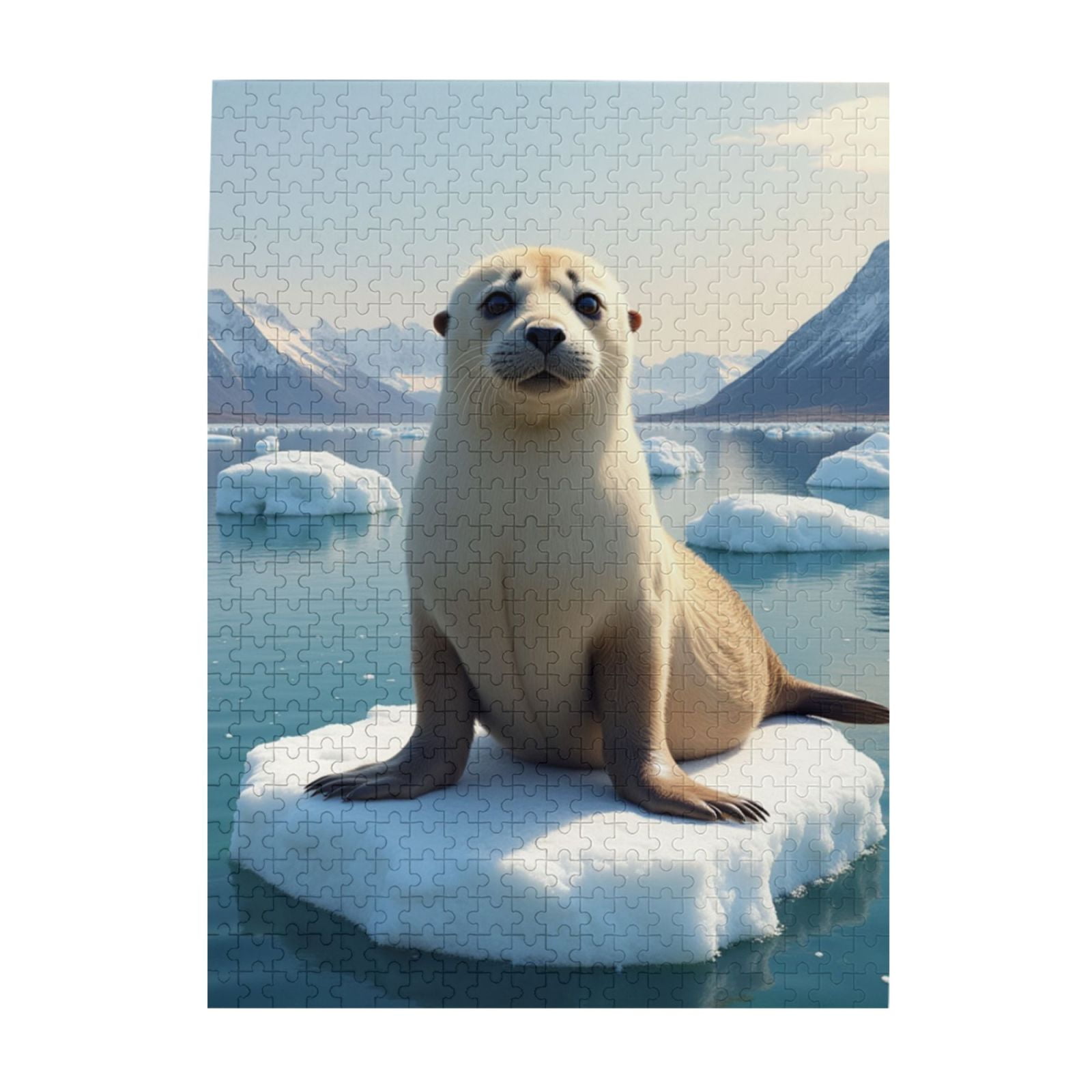 Arctic Seal 500 Piece Jigsaw Puzzle For Adults Challenging And Relaxing ...