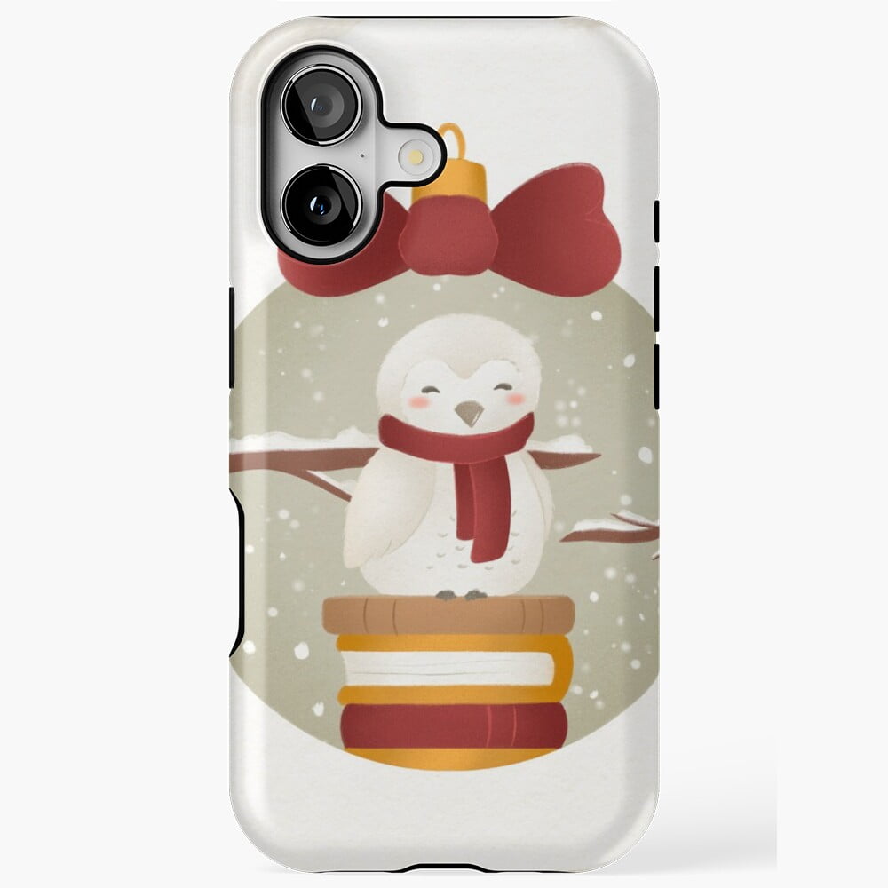 Arctic Snowy Owl Winter Wildlife Bird Nature Lover Phone Case 17 16 15 14 13 12 11 Pro Max ...