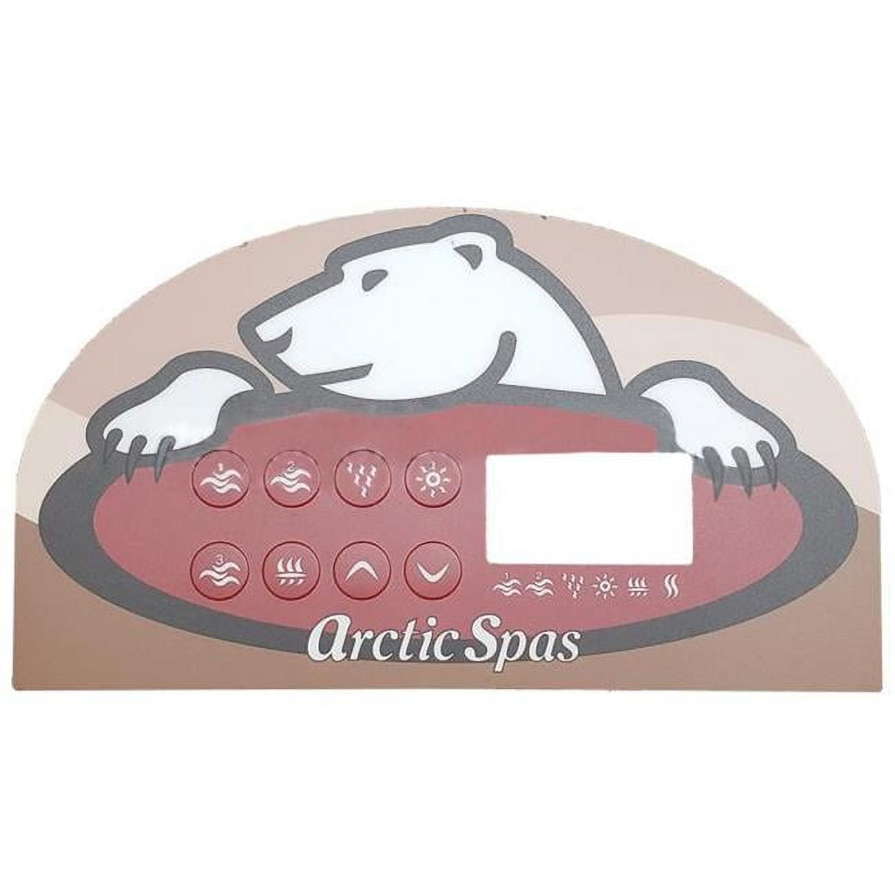 Arctic Spas 112308 Topside 3 Pump Overlay Control Pad for TSC-14 ...