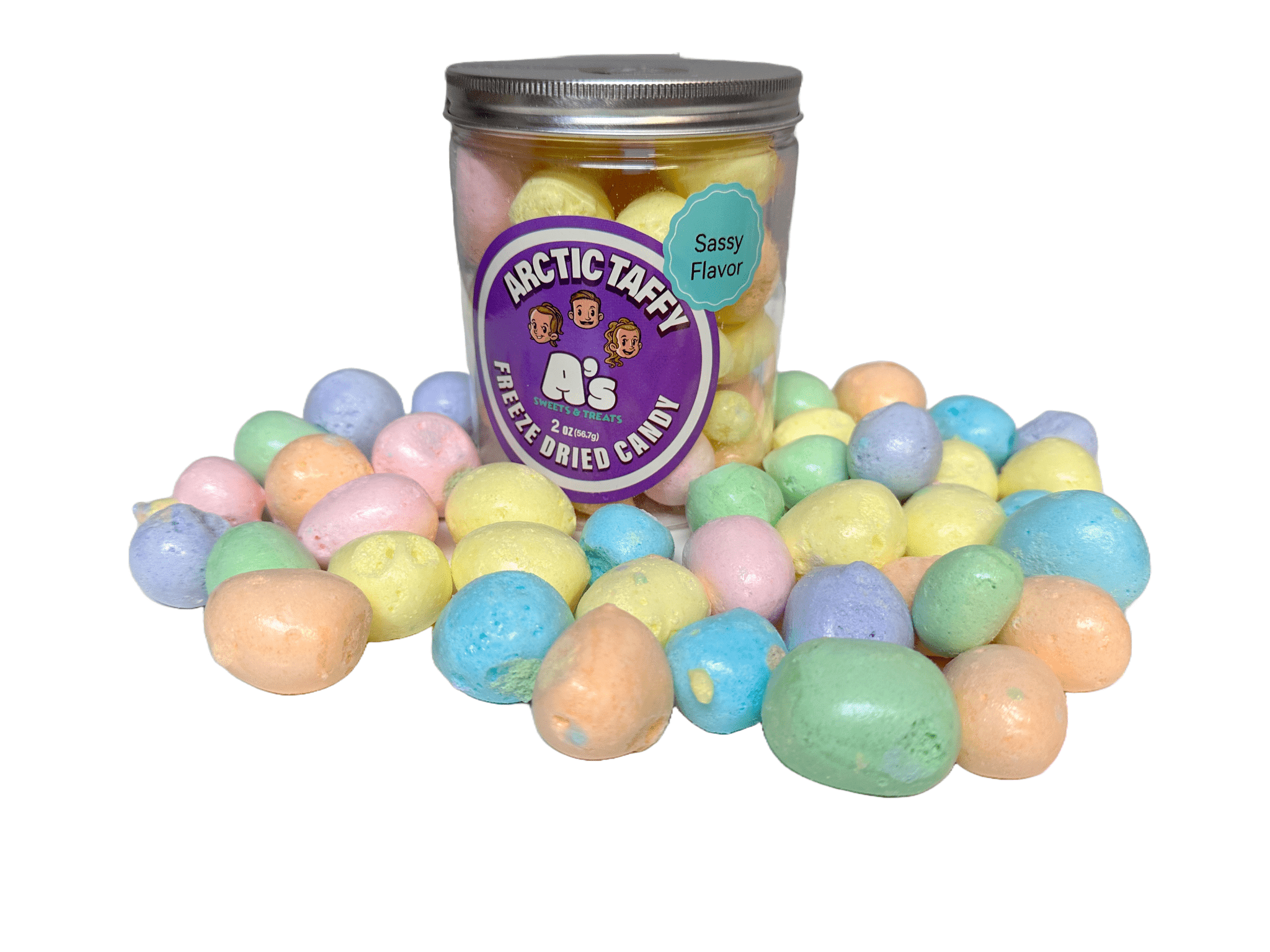 A's Sweets & Treats Arctic Taffy (Sassy Sour Fruits) - Walmart.com