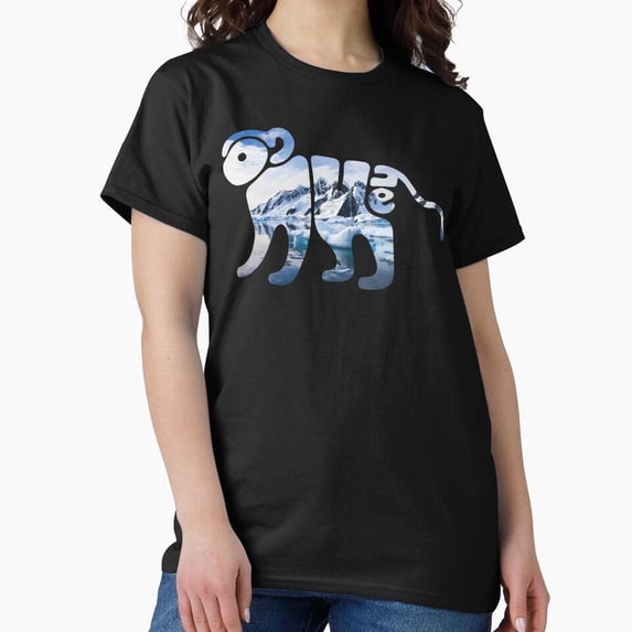 Arctic Tiger T-Shirt - Majestic Ice Landscape Wildlife Graphic Tee H813 ...
