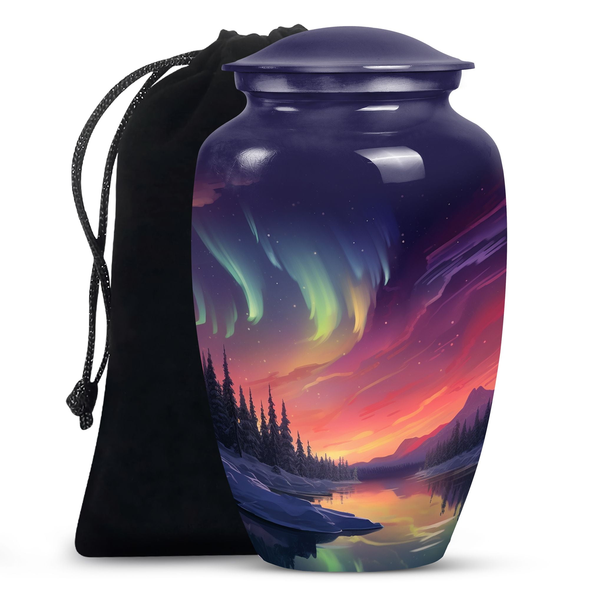Arctic Twilight Symphony - Urns For Adult Female Ashes - Radiant Soul ...