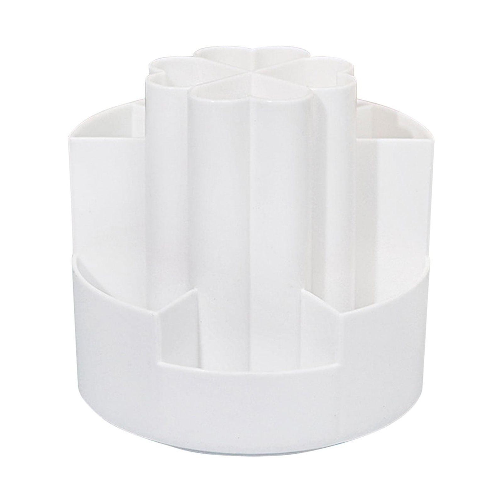 Arctic White Rotary Academic Accessories Stand - Multi-Level Spinning ...