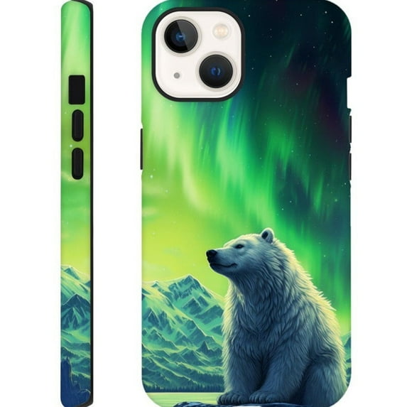 Arctic Wildlife Polar Bear Northern Lights with iPhone 17 to 11 Pro Max ...
