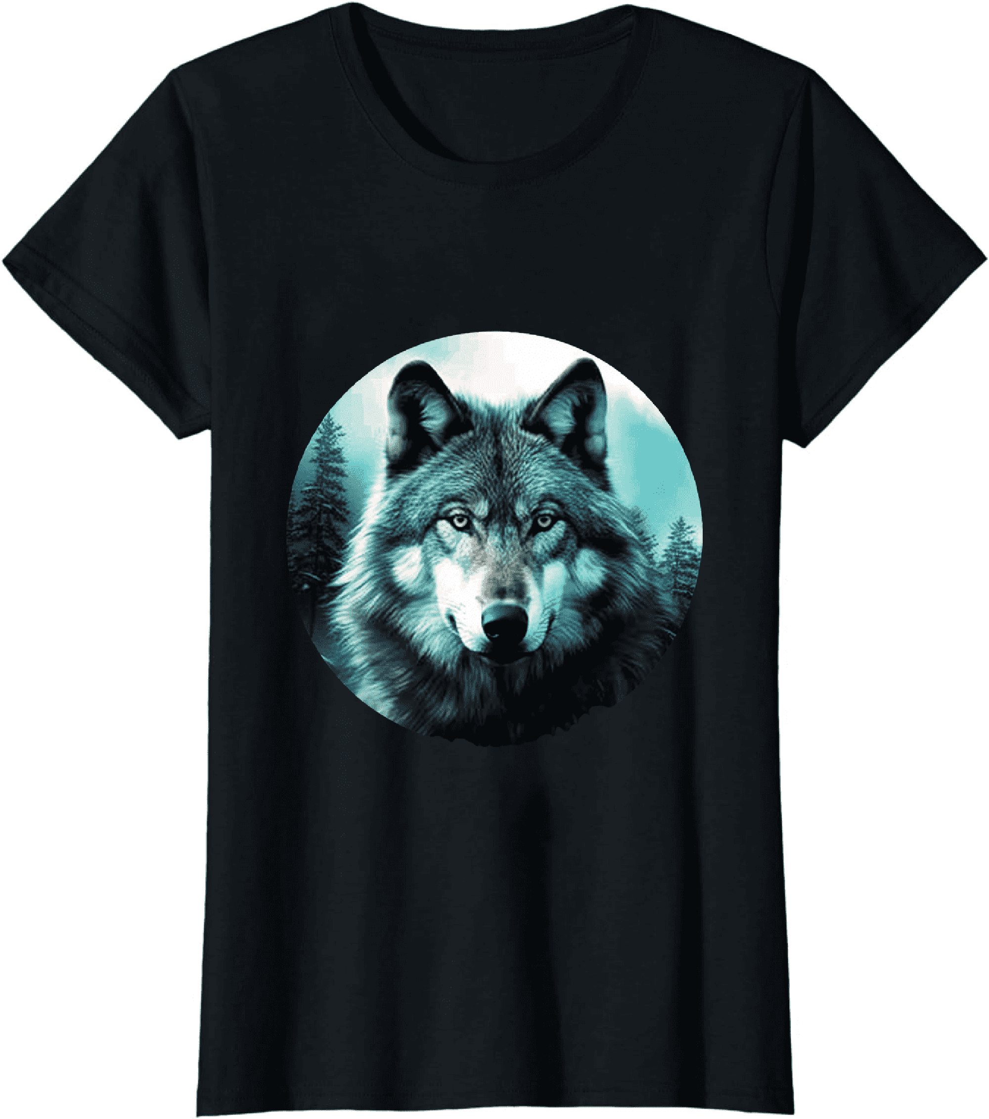 Arctic Wolf Expedition Tee: Explore the Frozen Peaks under the Moonlit ...