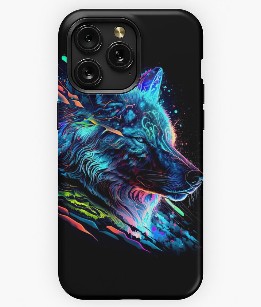 Arctic Wolf Splosion Series Animal Art G5511 Phone Case for iPhone17 16 ...