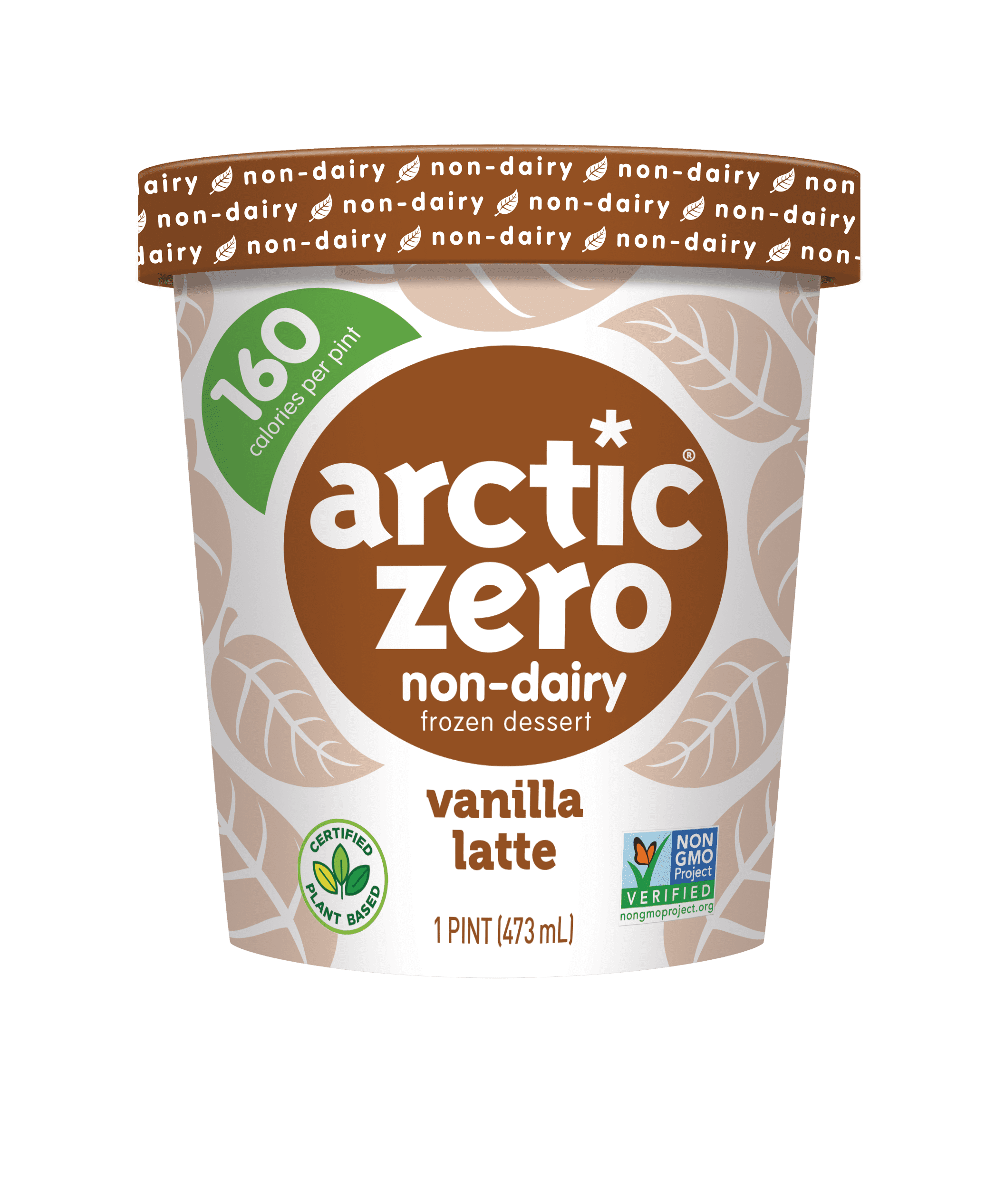 Arctic Zero Vanilla Latte Non-Dairy Dessert, 1 Pint (Pack of 6 ...