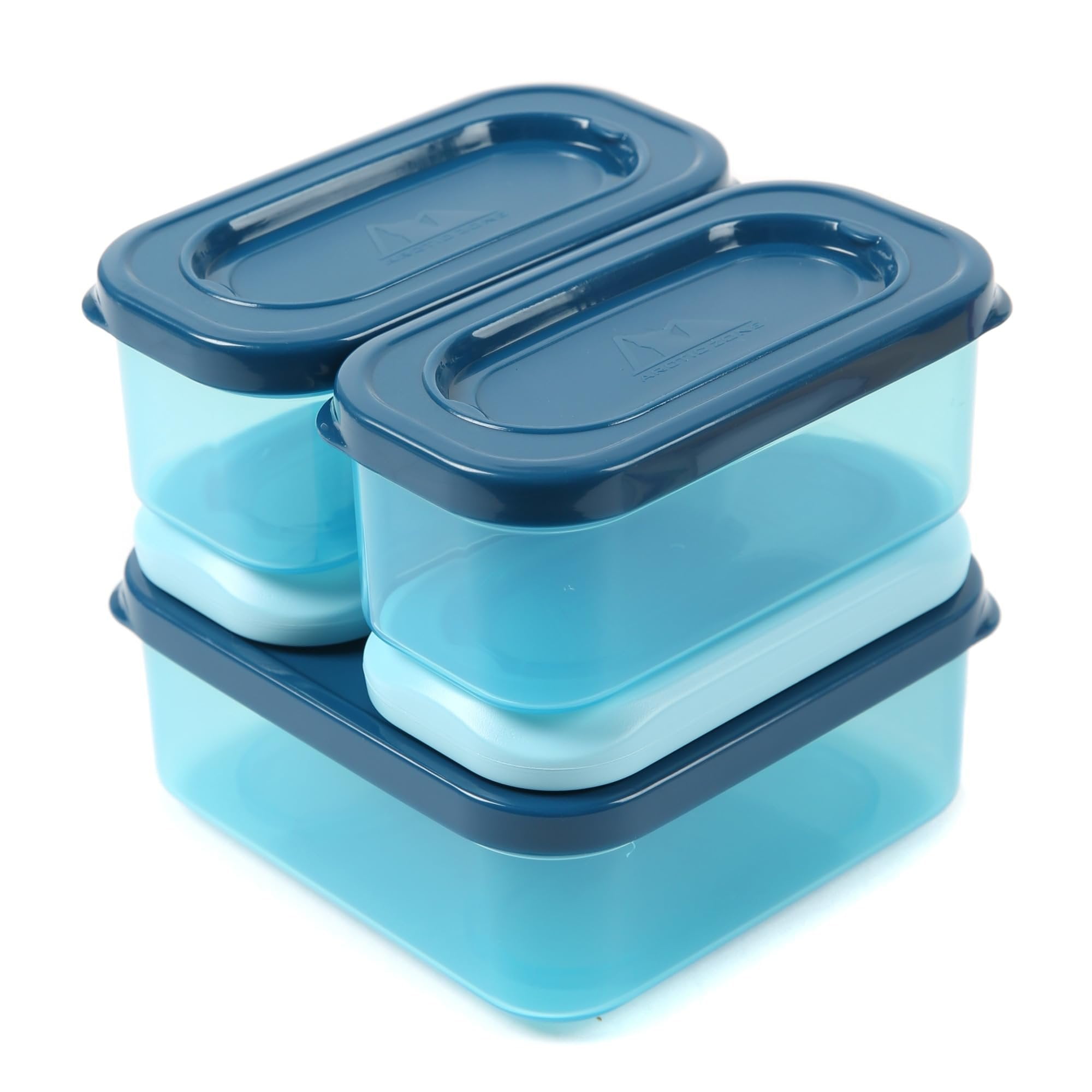 Arctic Zone 8-Piece Lunch Storage Container Set, Blue - Walmart.com
