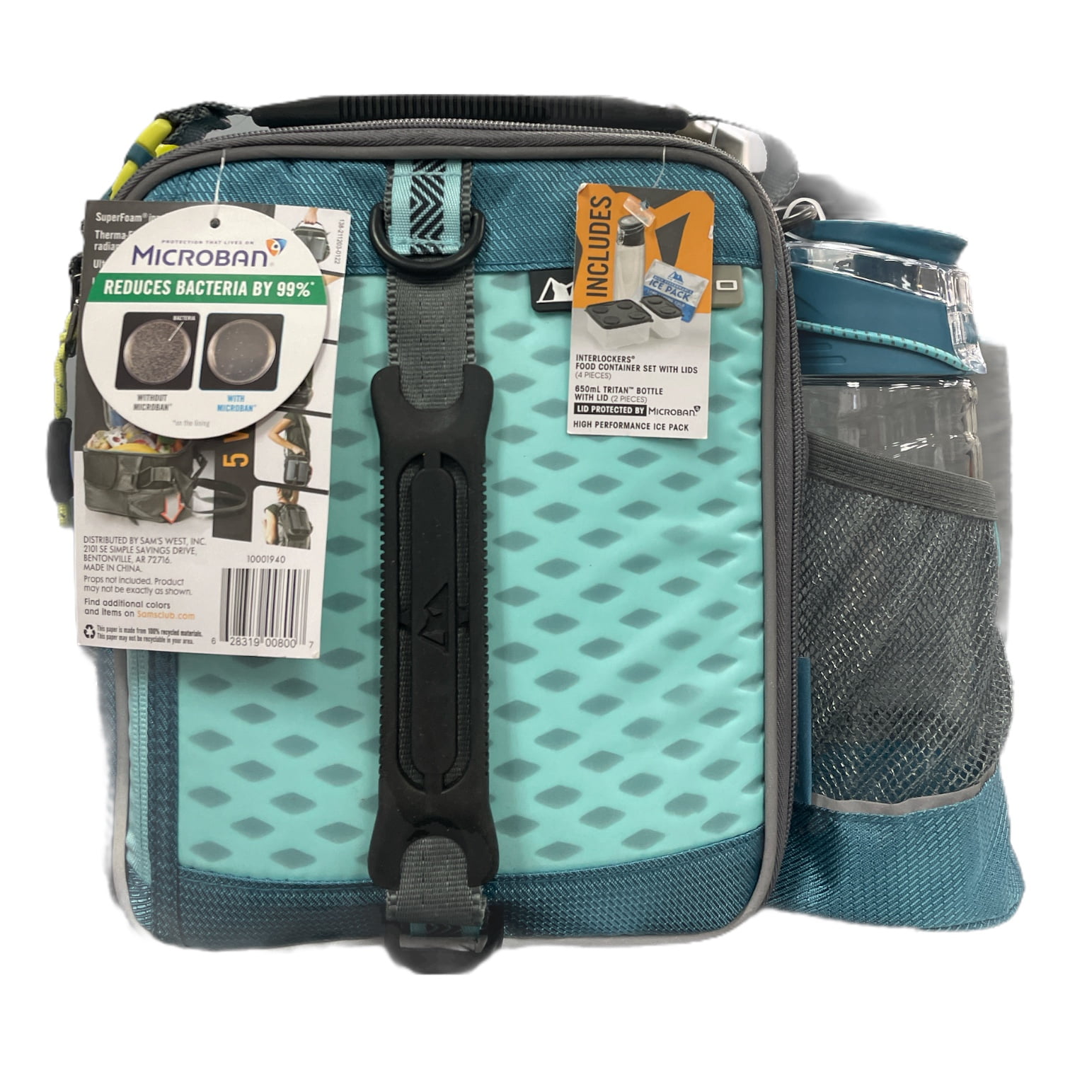 Arctic Zone Pro Expandable Lunch Pack - Light Blue (8 Piece Set ...