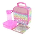 Arctic Zone Soft Rainbow Heart Lunchbox Combo, Includes food container ...