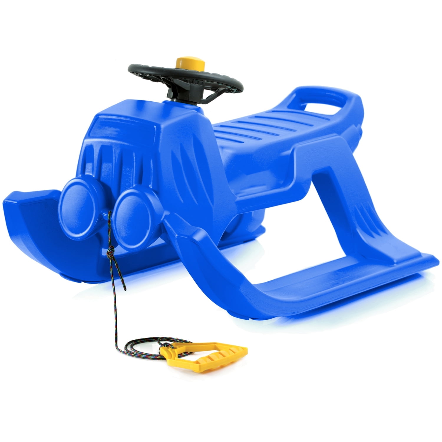 ArcticThrill Snow Sled for Kids - Powderide Sledge - Toboggan with Pull ...