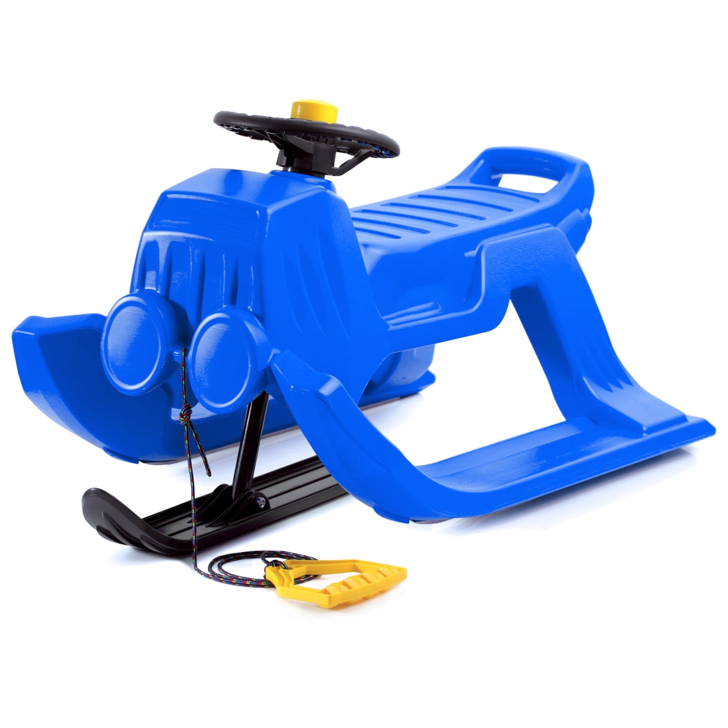 ArcticThrill Snow Sled for Kids - Powderpilot Sledge - Single Rider ...
