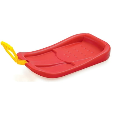 Slippery Racer Downhill Ski Scooter Snow Sled for Kids, Foldable, Green ...