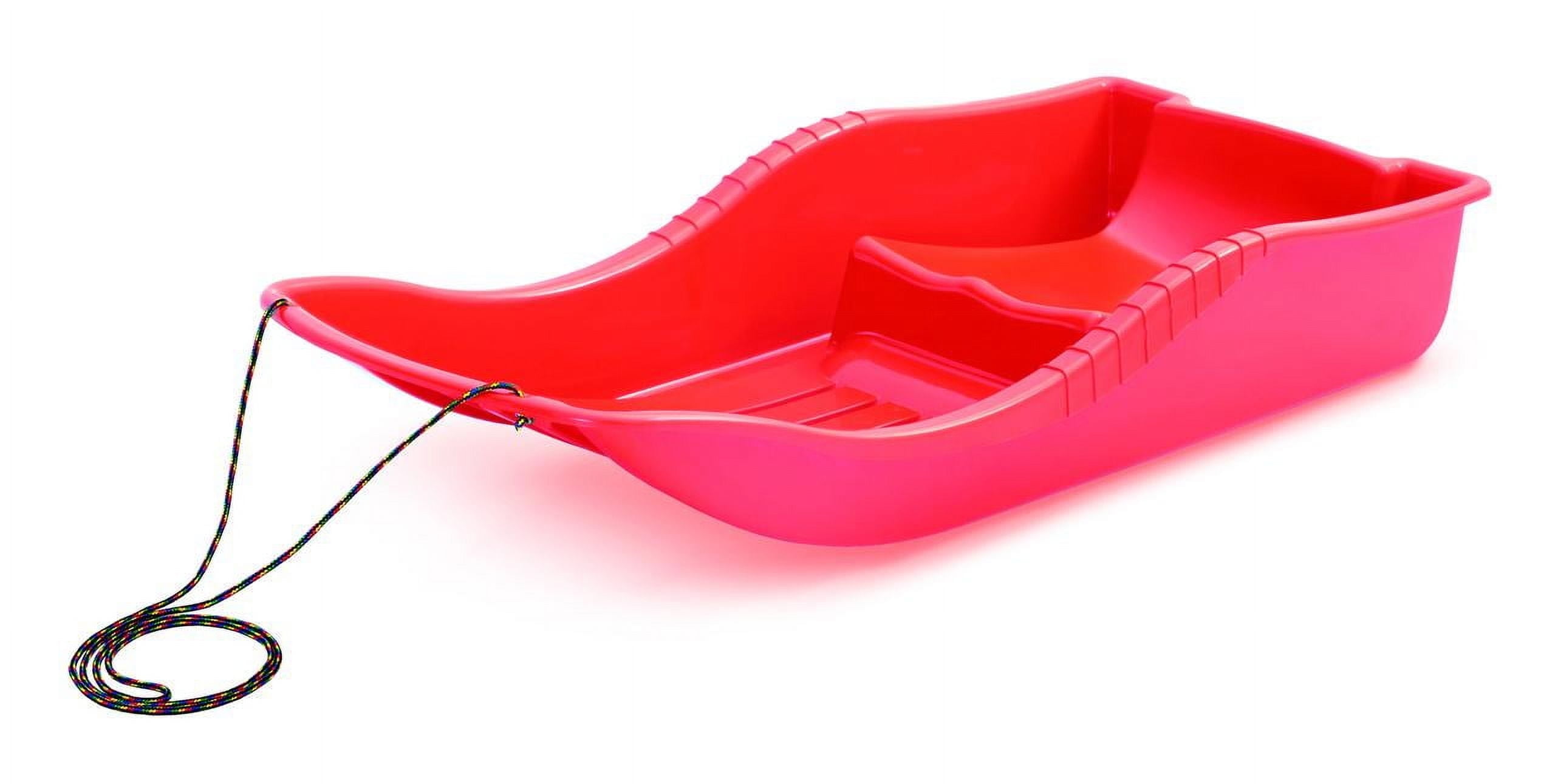 ArcticThrill Snow Sled for Kids - SnowBoat Sledge - Single Rider ...