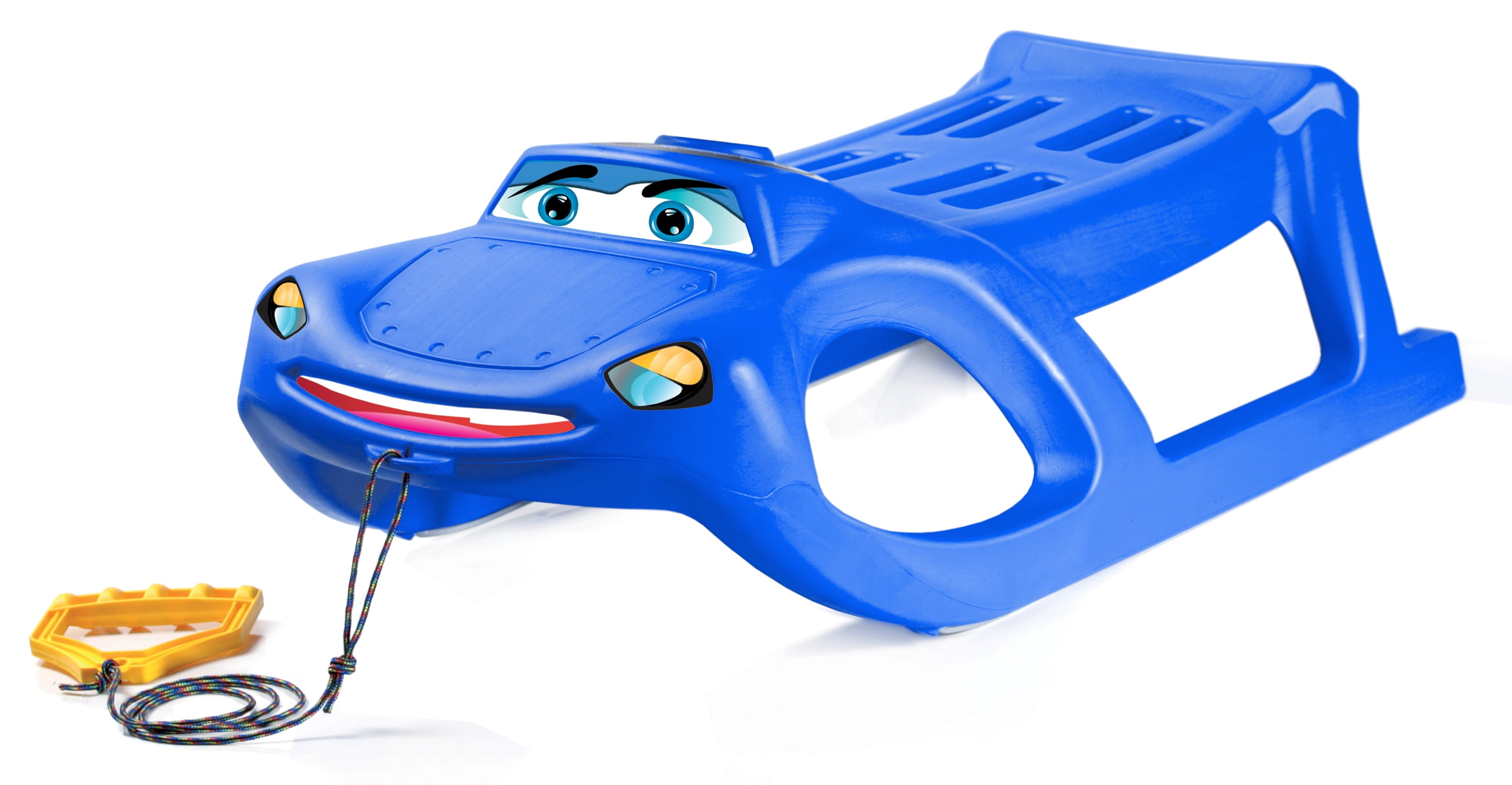 ArcticThrill Snow Sled for Kids - SnowCar Sledge - Toboggan with Pull ...