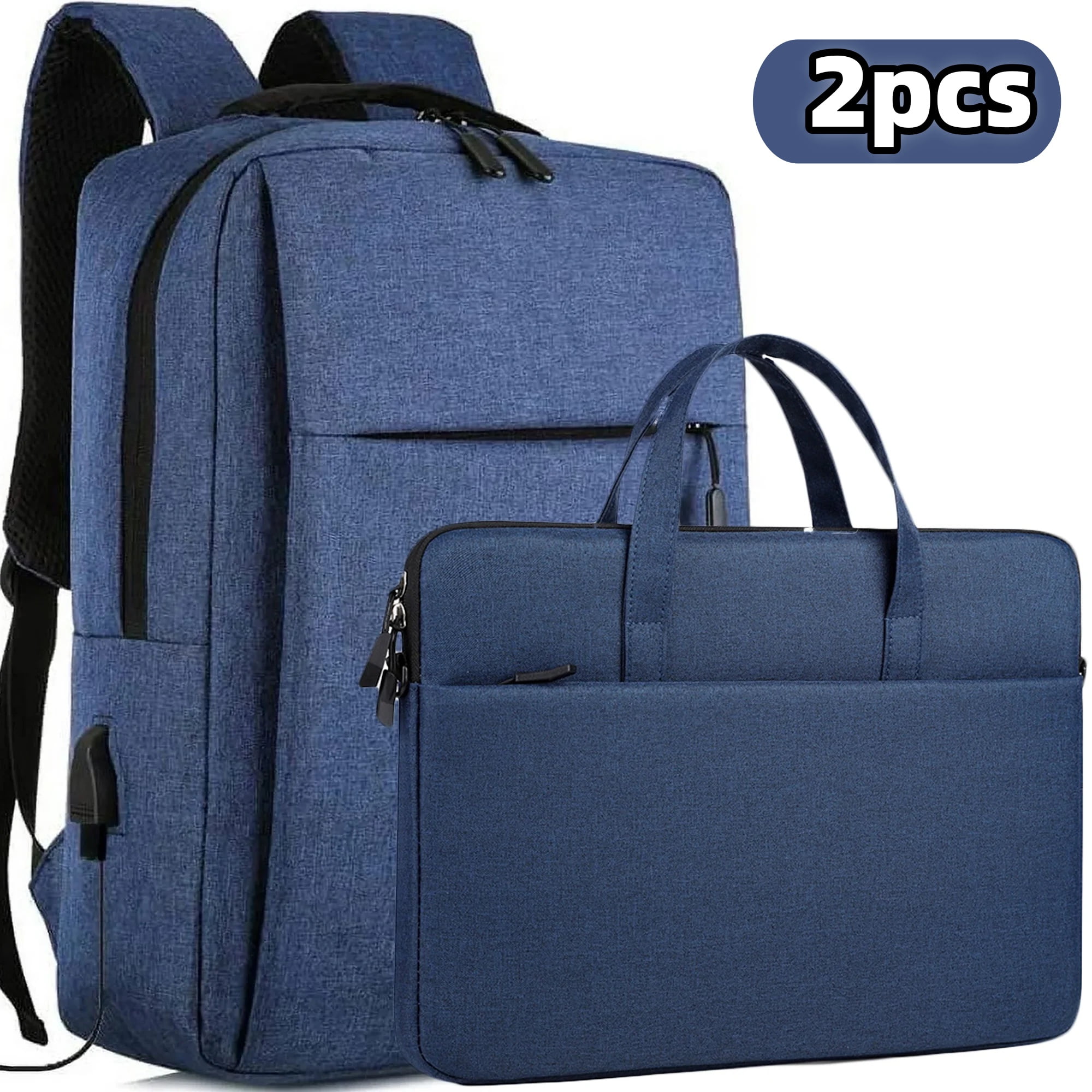 Arcticice 15.6" Laptop Backpack with 14" Laptop Tote Adjustable ...