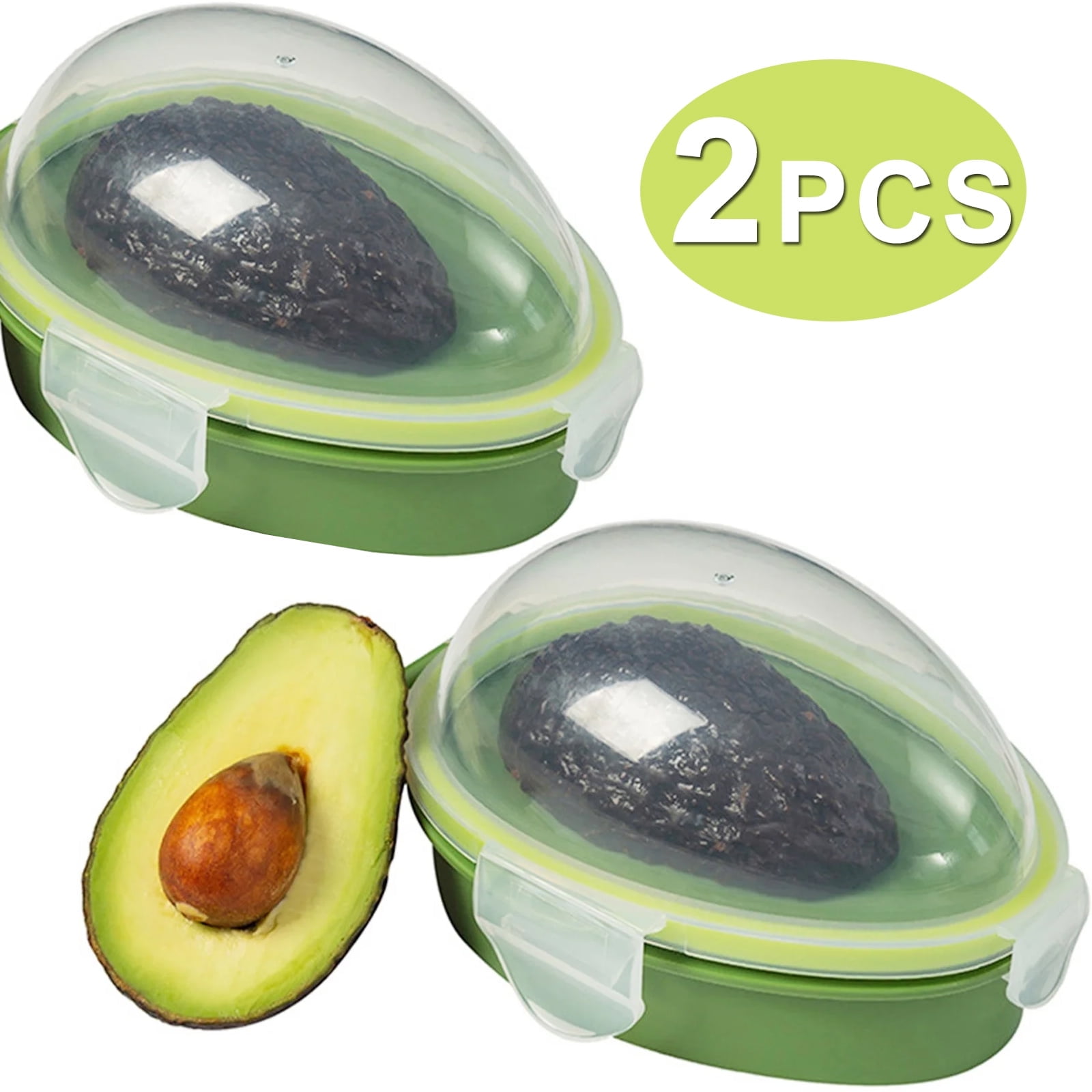 Arcticice 2-Pack Avocado Savers for Fridge, Avocado Storage Containers ...