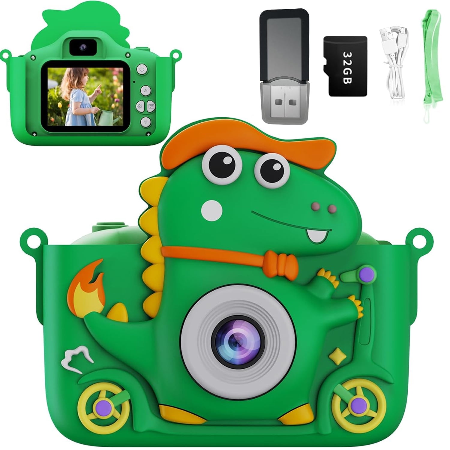 Arcticice Kids Digital Camera 48MP with 1080P HD Video, Selfie Mode ...