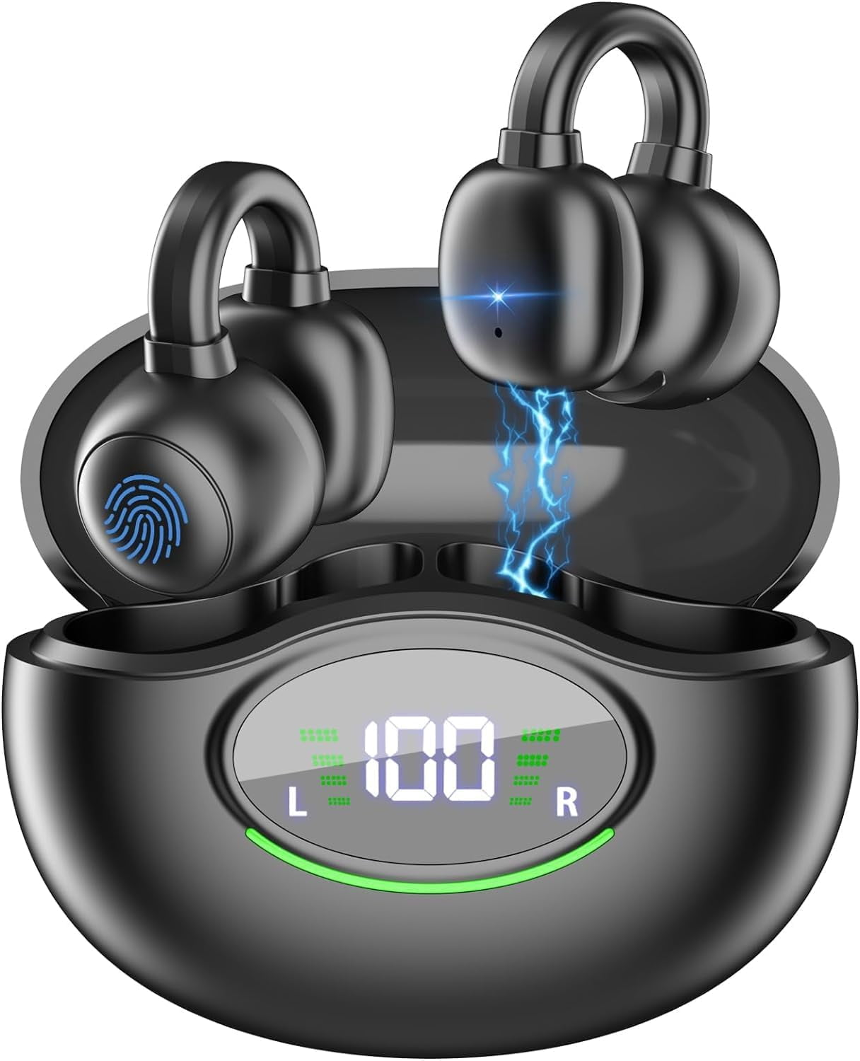 Arcticice bluetooth 5.3 Wireless Earbuds with 80Hrs Playtime, 4 HD Mic ...