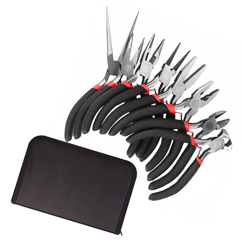 Arcticwind 8PCS 4.5-inch Pliers Set, Pointed Nose Pliers, Mini Pliers ...