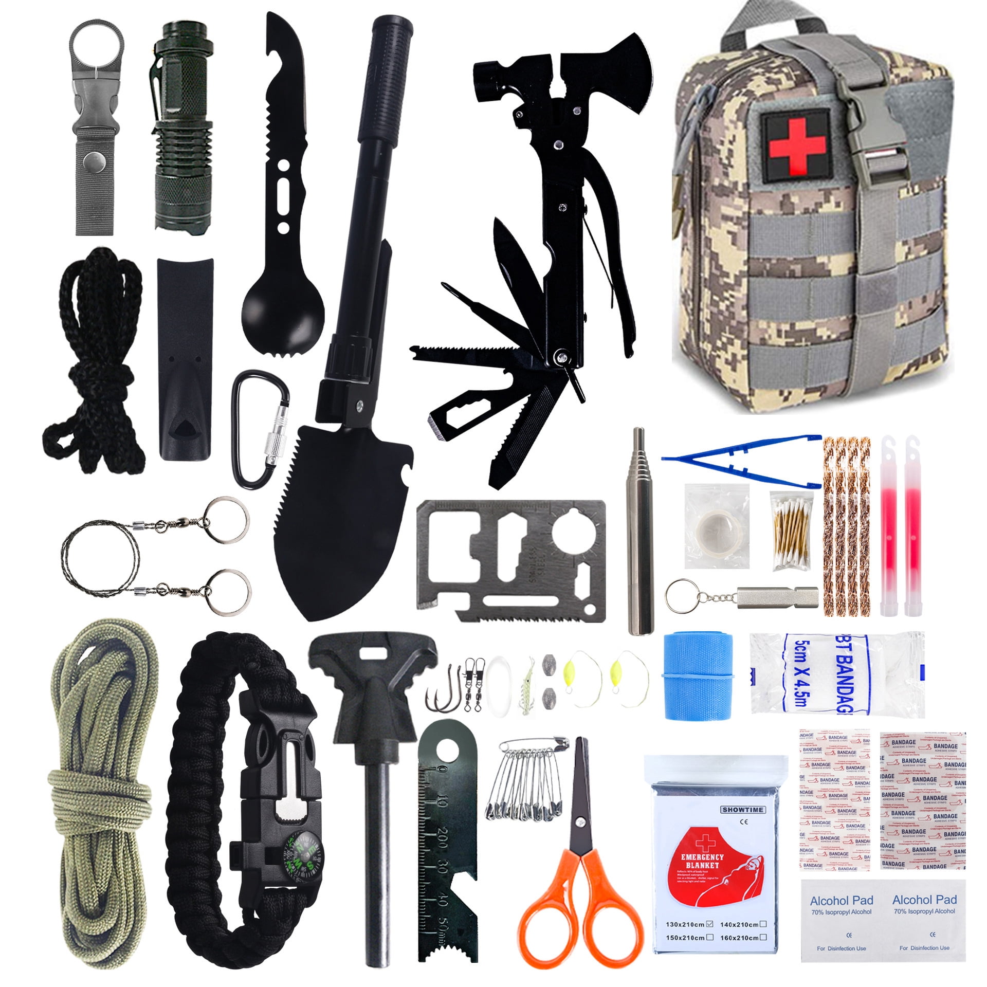 Arcticwind Emergency Survival Kit and First Aid Kit,Professional ...