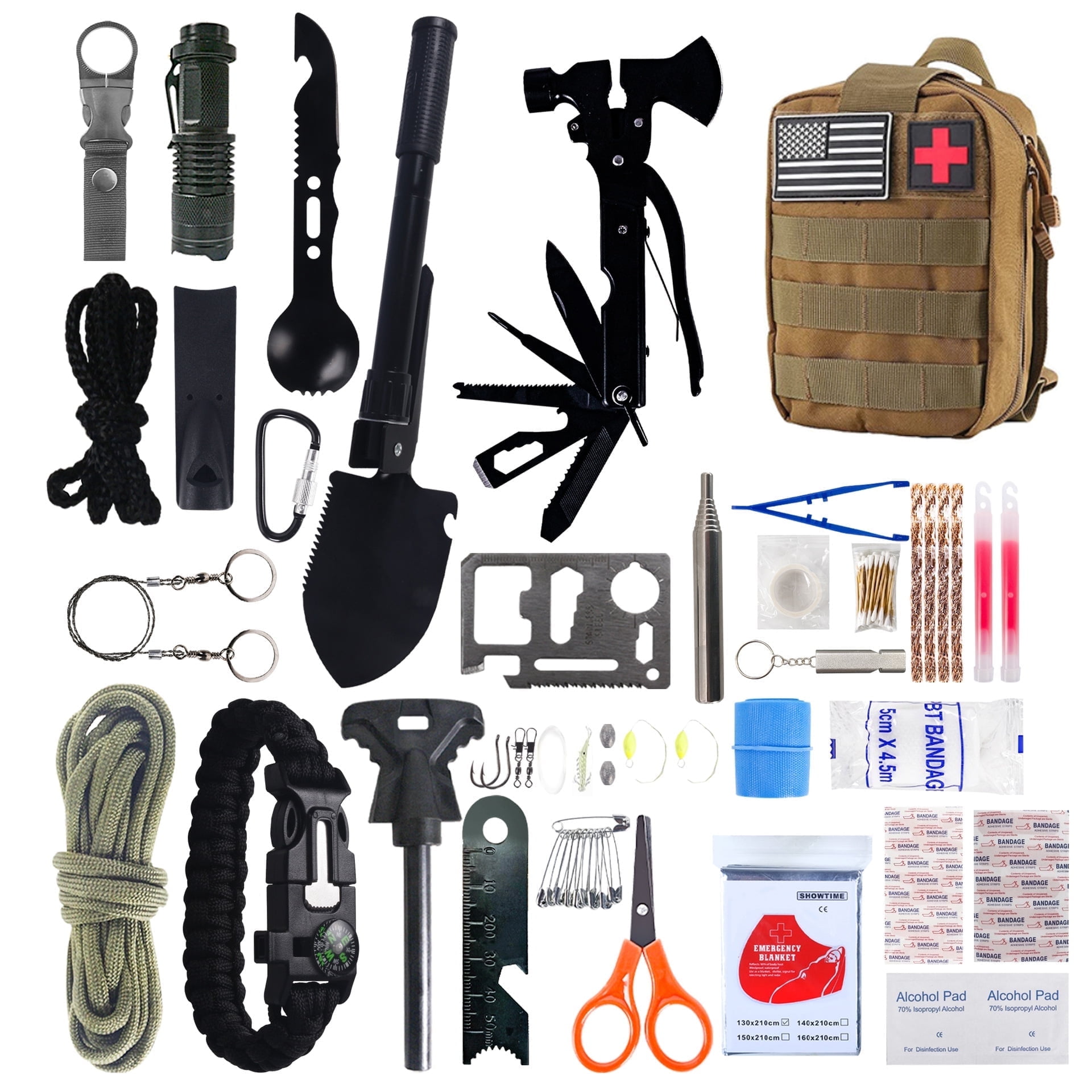 Arcticwind Emergency Survival Kit and First Aid Kit,Professional ...