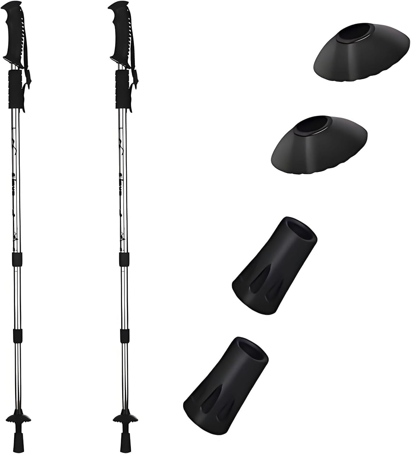 Arcticwind Portable Retractable Hiking Sticks, Hiking Pole, 2-in-1 ...