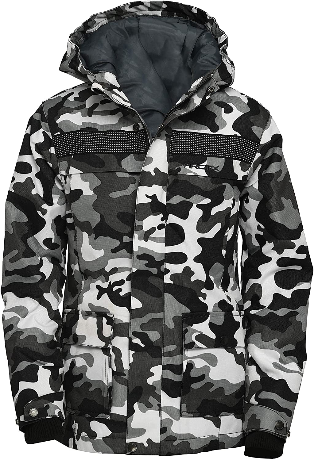 Arctix Mens Tundra Performance Jacket A6 Camo Black Medium - Walmart.com