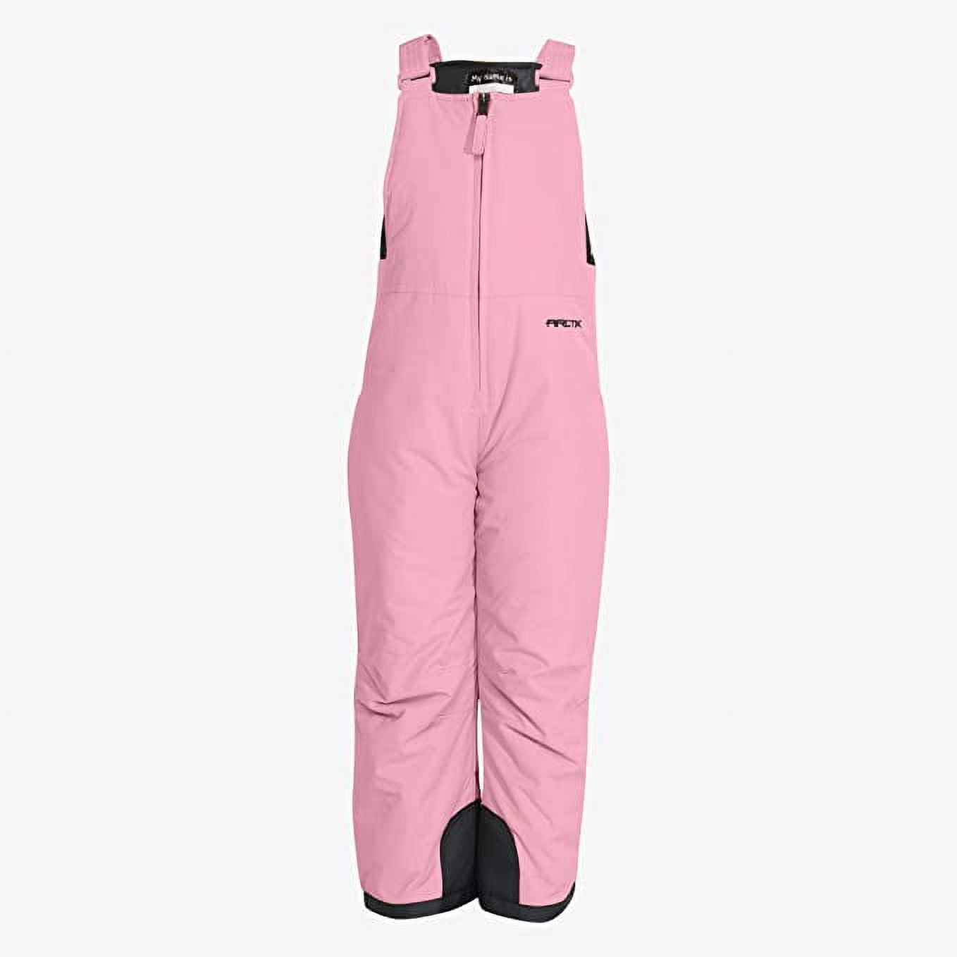 Arctix Toddler Chest High Bib Overalls Candy Pink 4T - Walmart.com