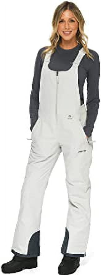 Arctix Women's Essential Bib Overall Long 33 Quiet Grey (Quiet Grey, 4X ...