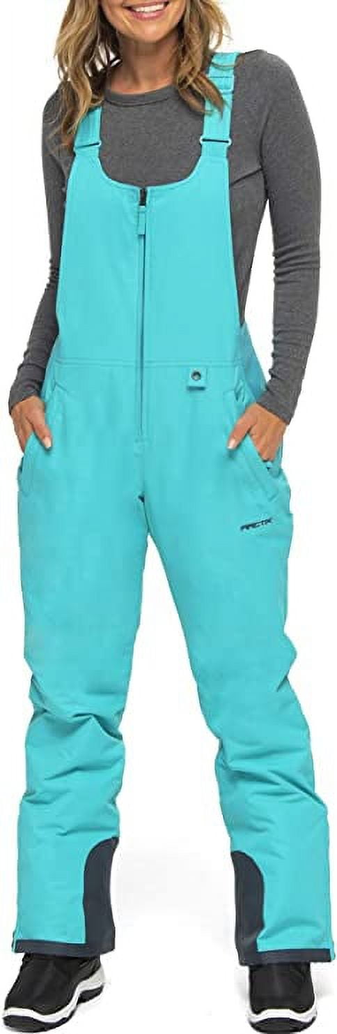 Arctix Women's Essential Insulated Bib Overalls (X-Small Tall, Bluebird ...