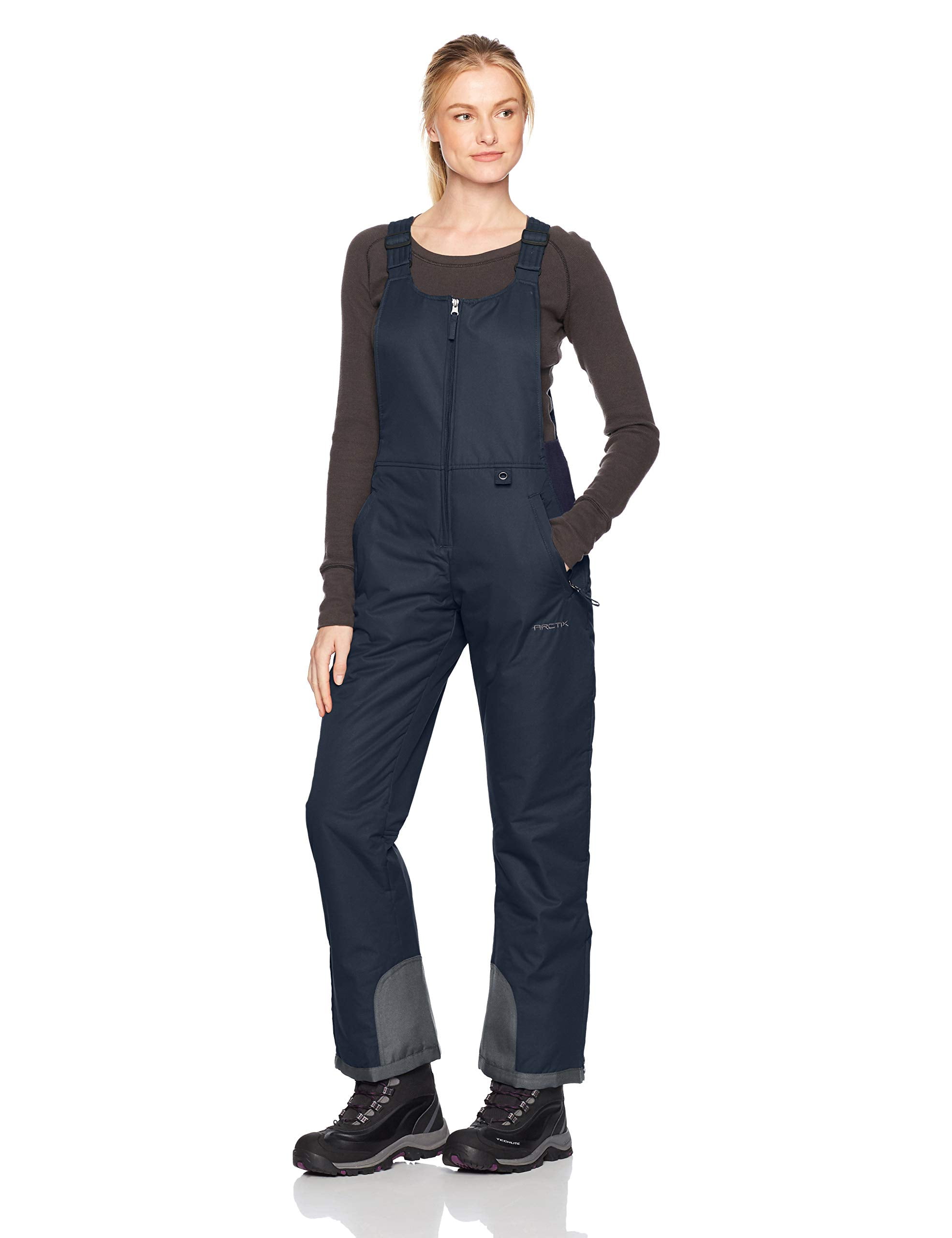 Arctix Women's Essential Insulated Bib Overalls, Blue Night, 1X/Regular ...