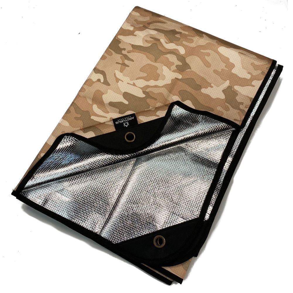 Arcturus Outdoor Survival Blanket, 60" x 82", All-Weather, Reusable ...