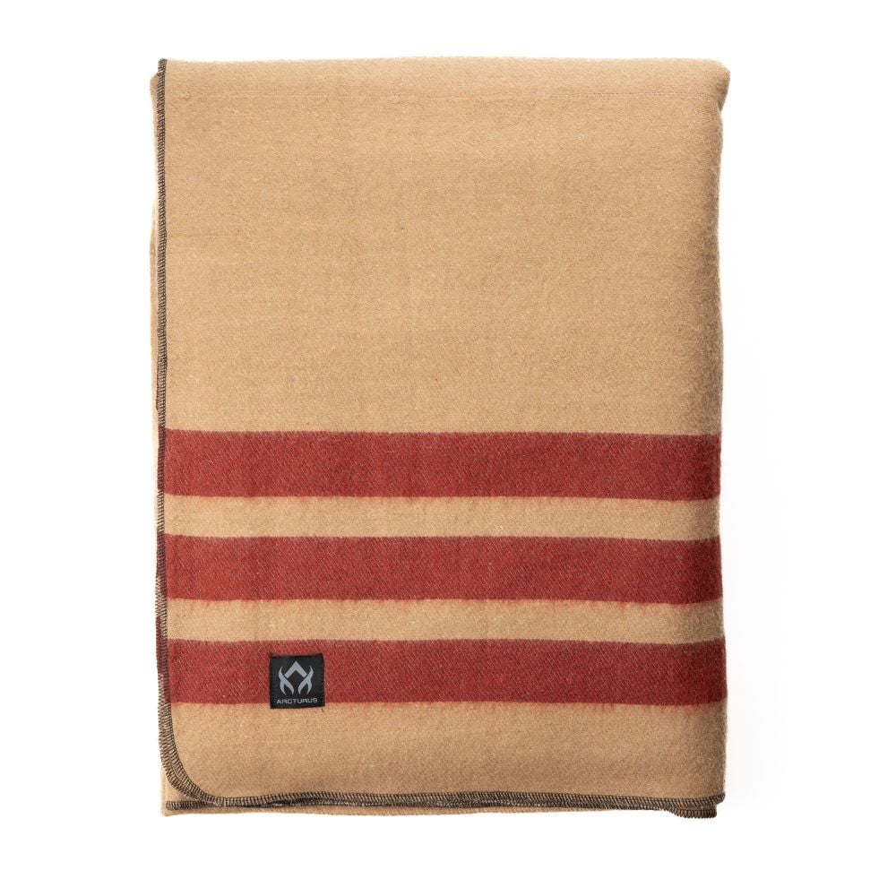 Arcturus Rainier Striped Wool Blanket (64" x 88"), 4.5 lbs - Walmart.com