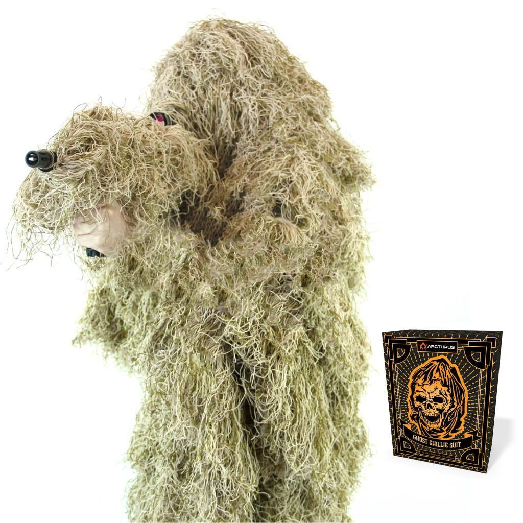 Arcturus Dry Grass Ghost Ghillie Suit - Desert Hunting Camouflage for ...