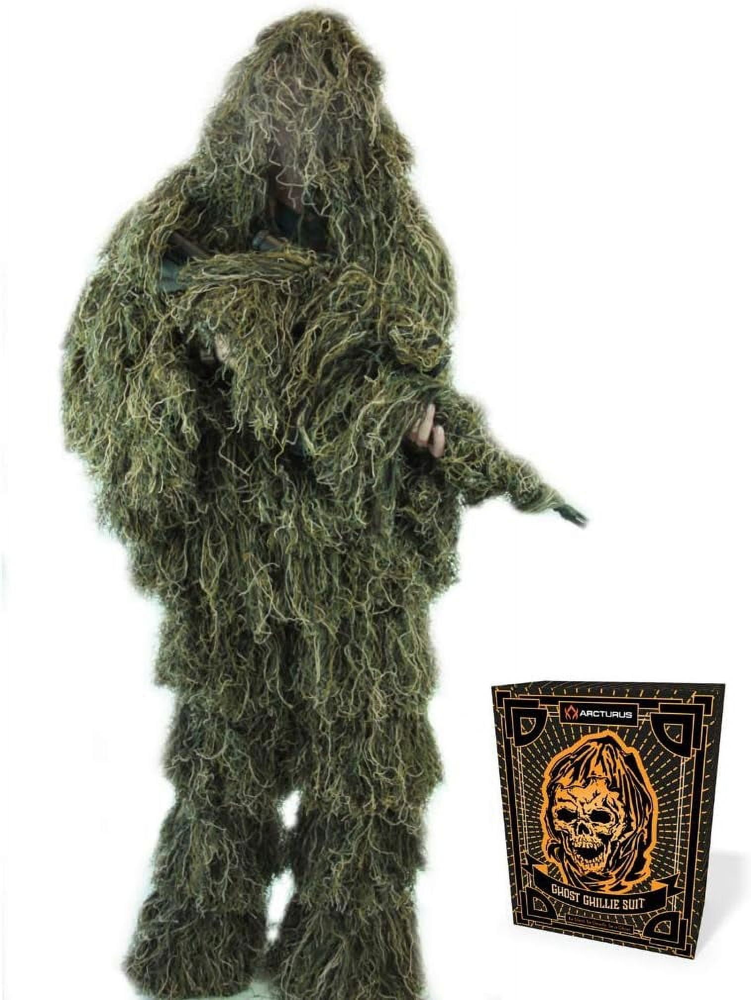 Arcturus Ghost Ghillie Suit & Ponchos for Men | Dense, Double-Stitched Design | Superior Hunting ...